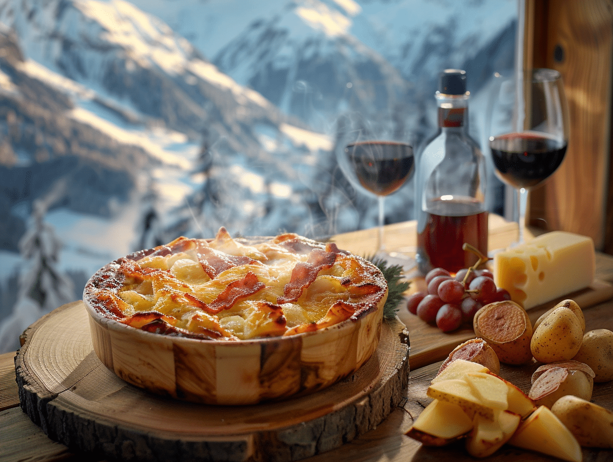Recette tartiflette savoyarde authentique : plat d'hiver traditionnel ...
